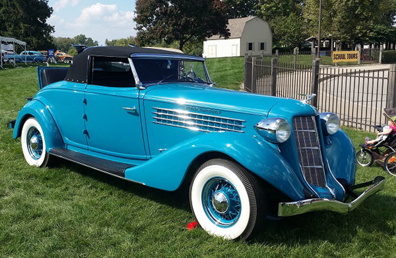 1936 Auburn 851 S/C Convertible Coupe - Indiana Region Classic Car Club ...